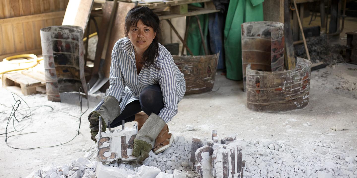 Thu-Van Tran et le caoutchouc