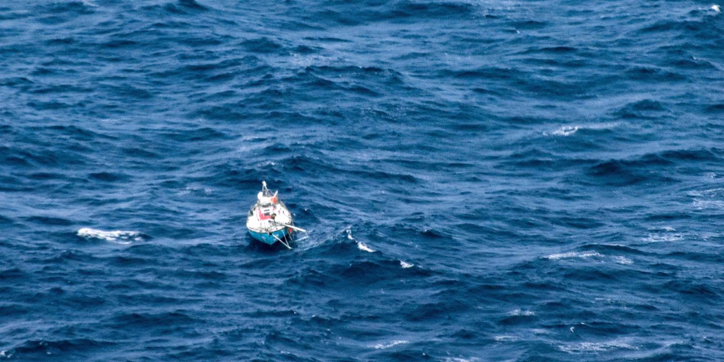 Golden Globe Race : le skippeur indien Abhilash Tomy secouru