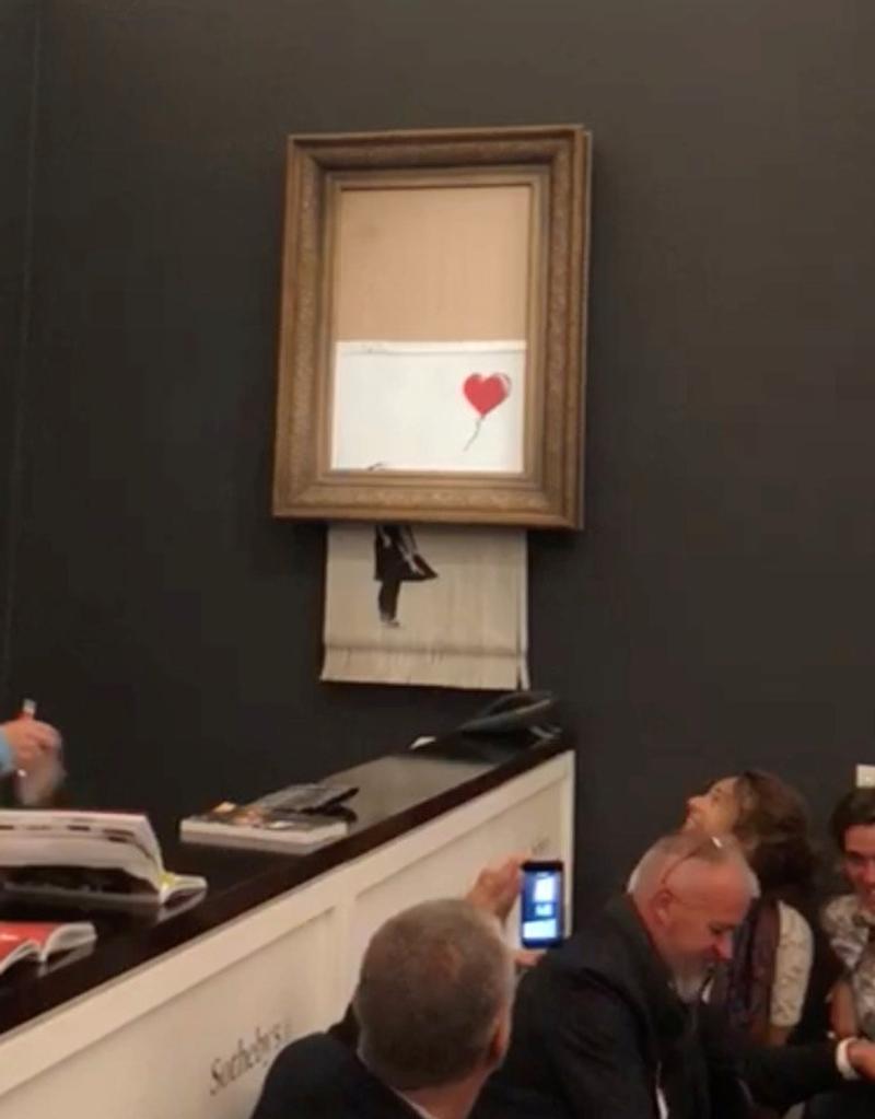 La destruction, « passion créatrice » chez Banksy