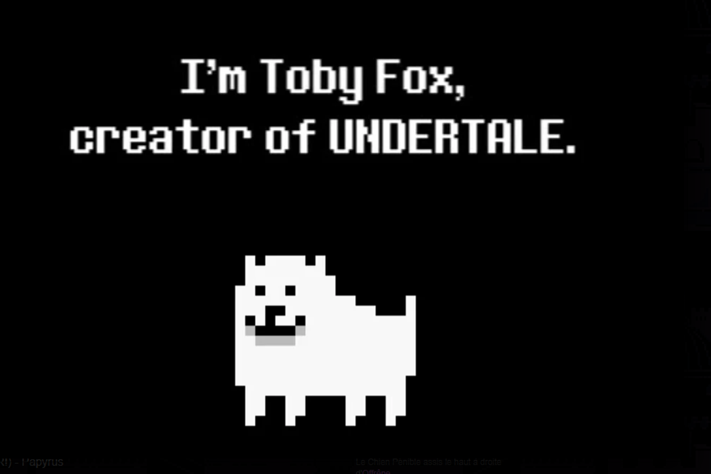 A la recherche de l’insaisissable Toby Fox, auteur du jeu vidéo culte ...