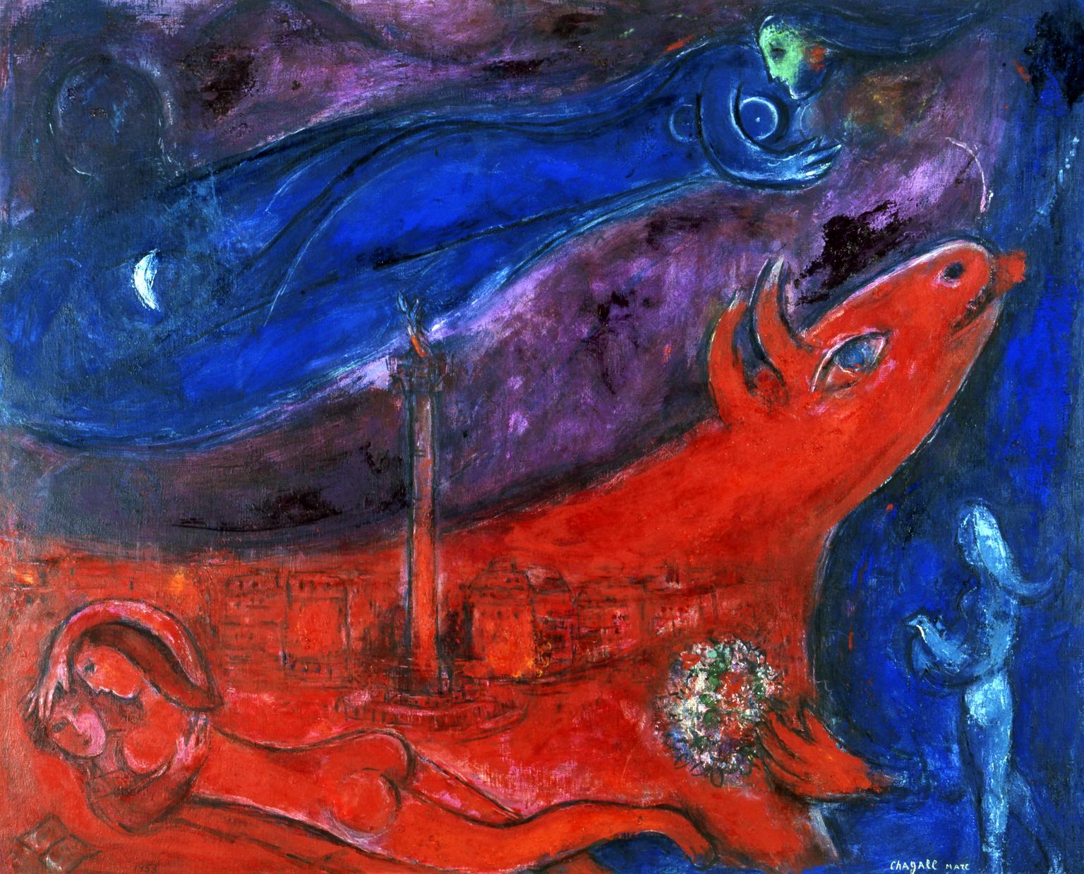 Entre ombre et lumière, Marc Chagall joue des contraires à Aix-en-Provence