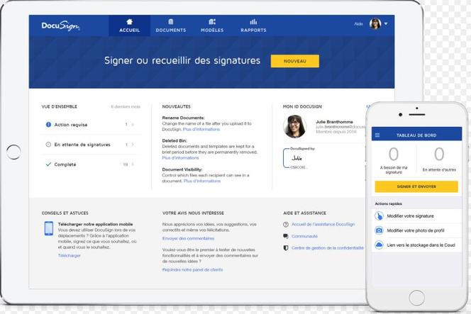 Docusign, leader mondial de la signature électronique, voit l’avenir en ...