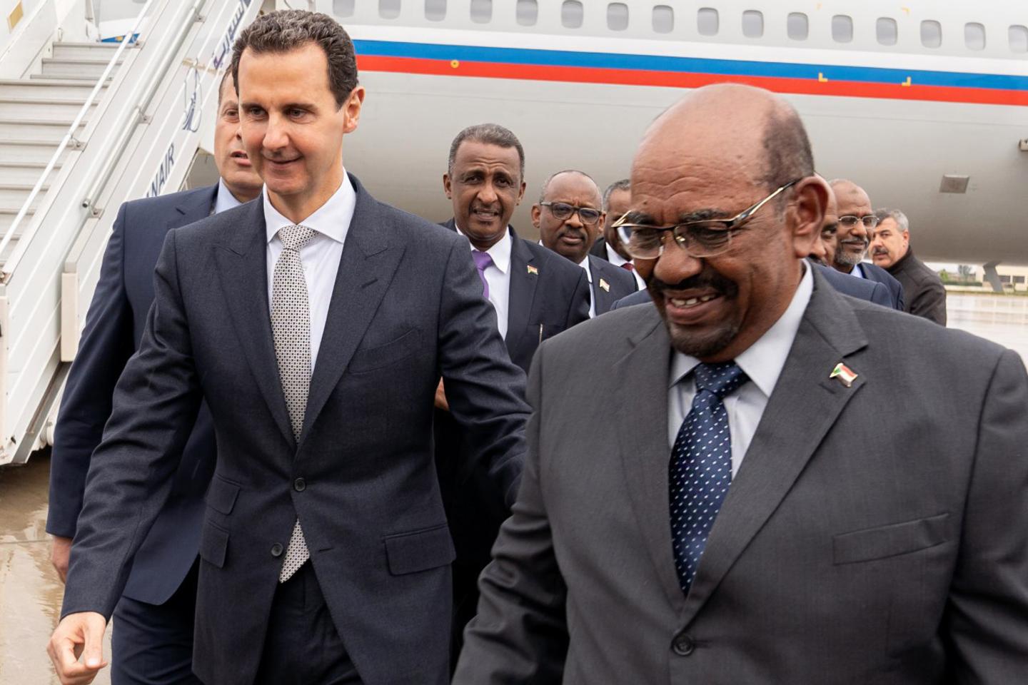 Le Soudanais Omar Al-Bachir, poisson-pilote de Moscou à Damas