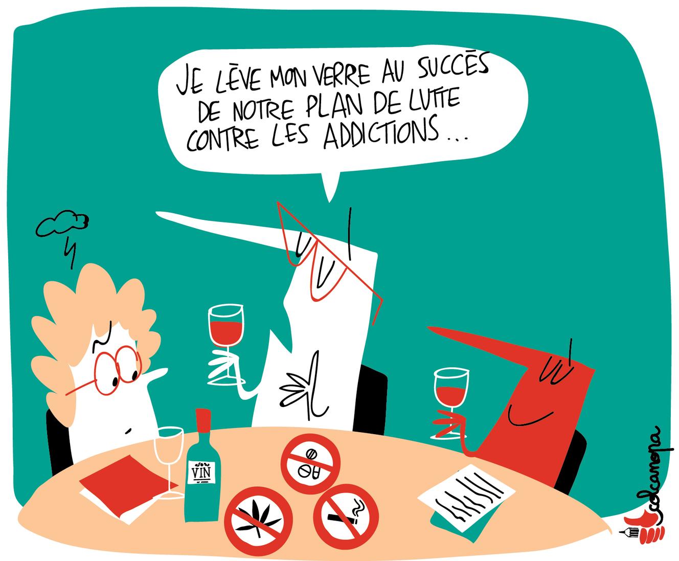 Addiction à l’alcool, un plan tout en modération