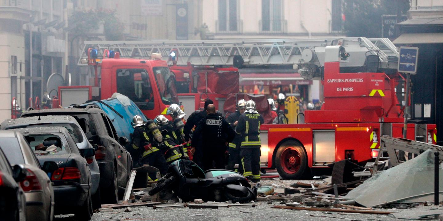 Explosion à Paris : les images des dégâts