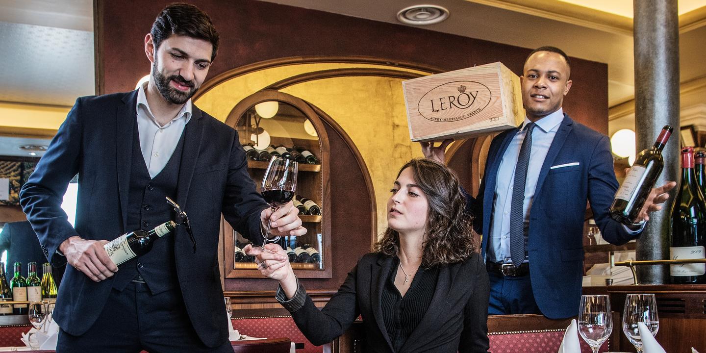 Le sommelier nouveau est arrivé