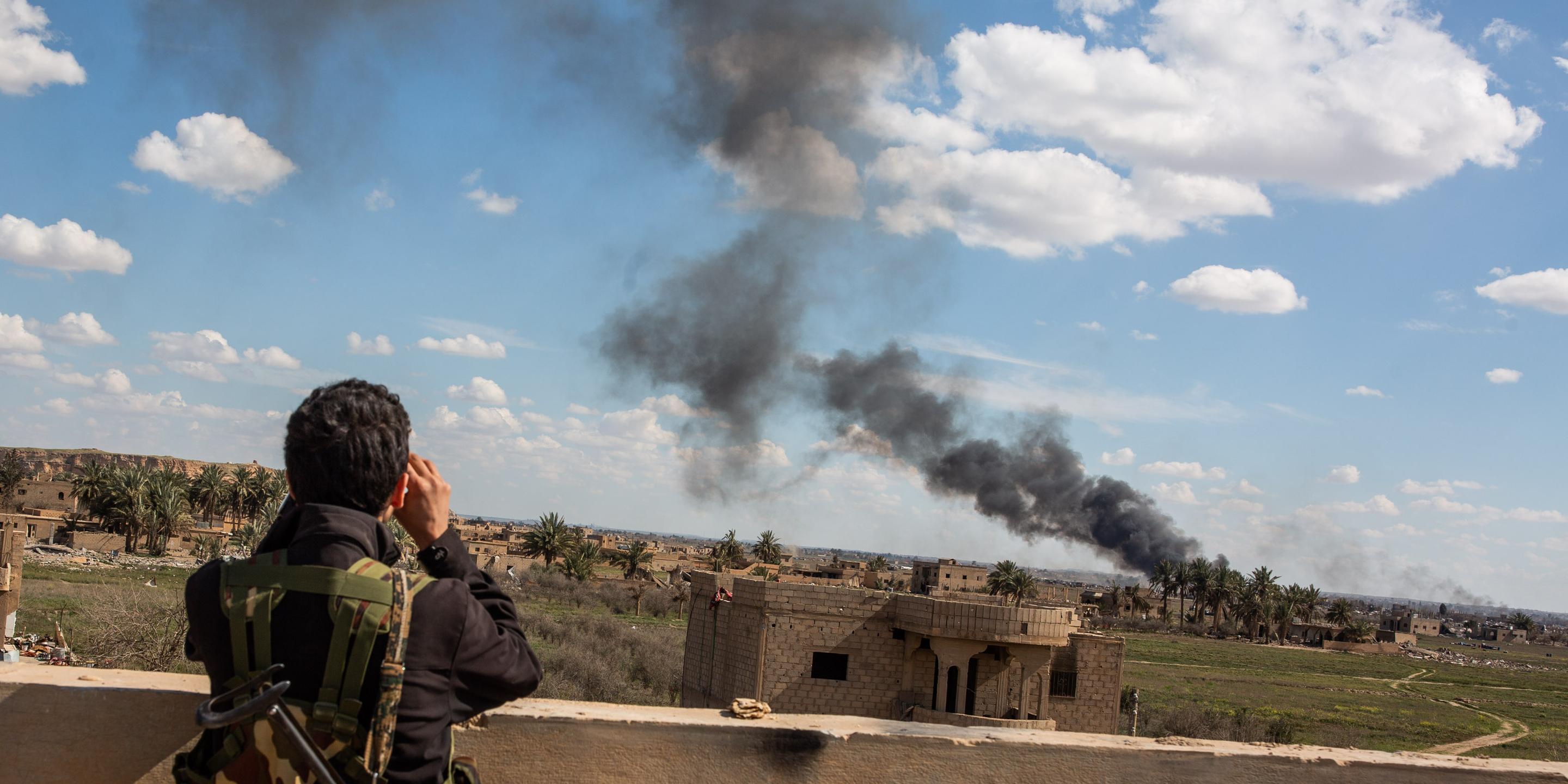 Du « califat » à la chute : l’emprise territoriale de l’Etat islamique ...
