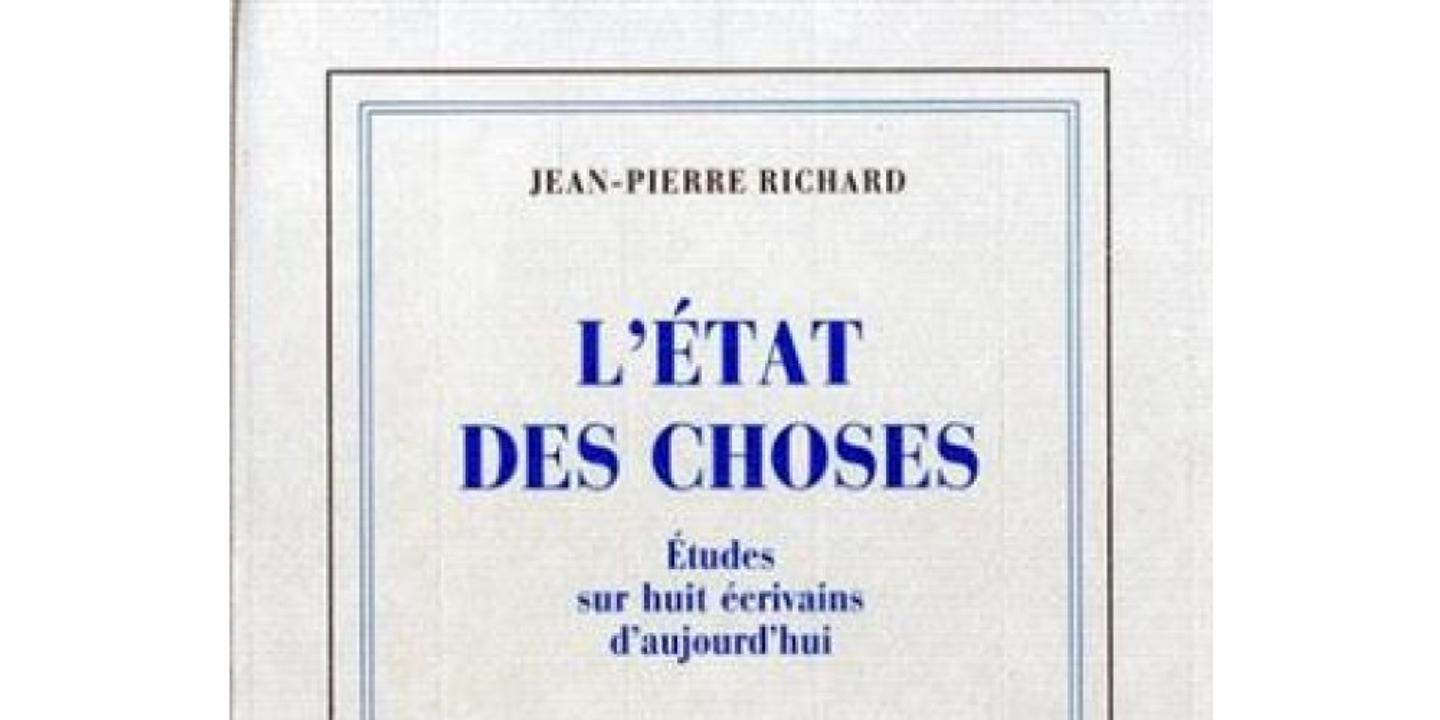 Le critique littéraire Jean-Pierre Richard est mort