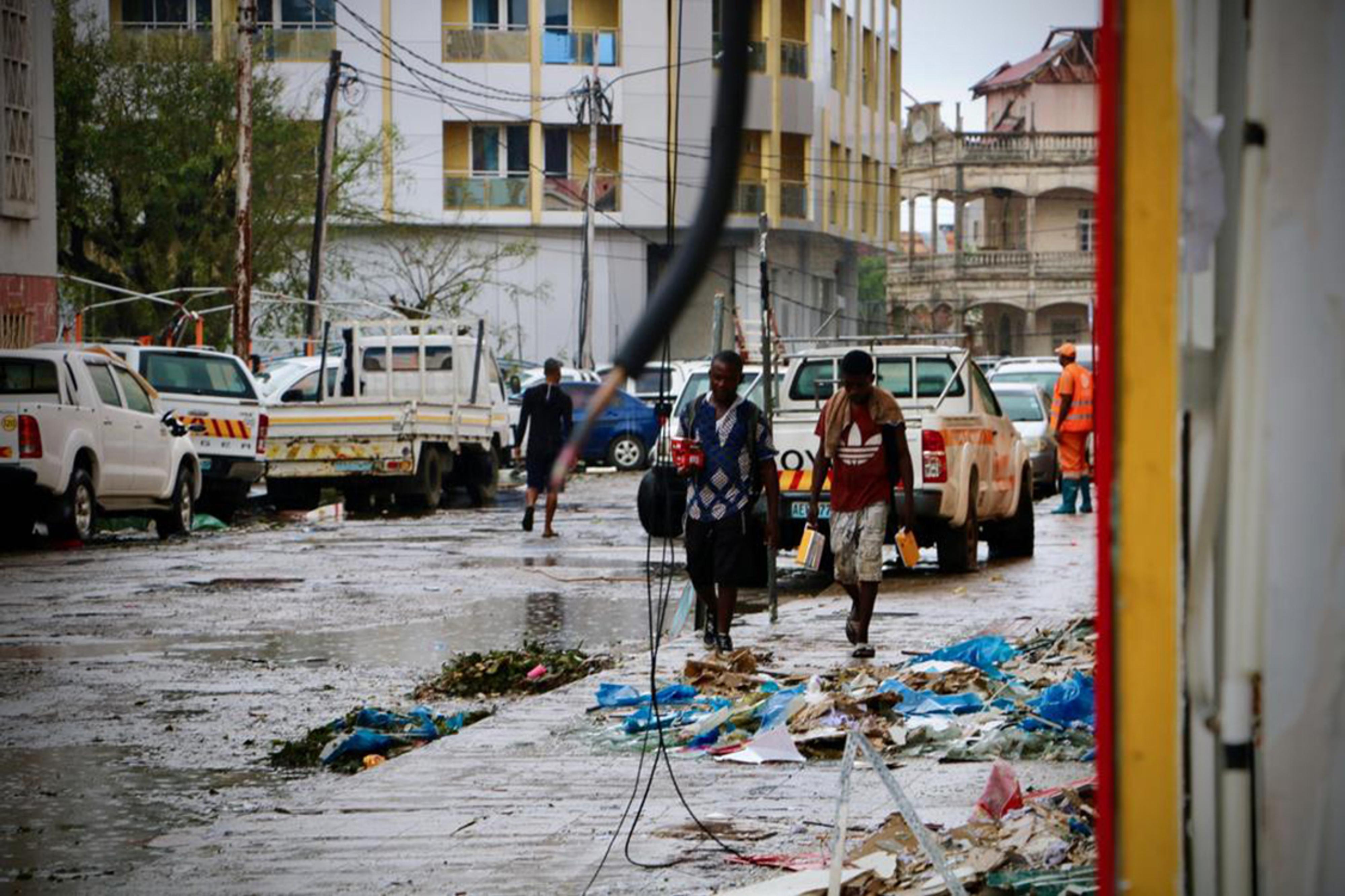En images : au Mozambique, la ville de Beira dévastée par le cyclone Idai