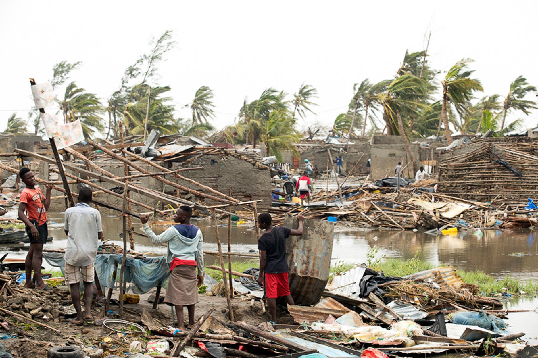 En images : au Mozambique, la ville de Beira dévastée par le cyclone Idai