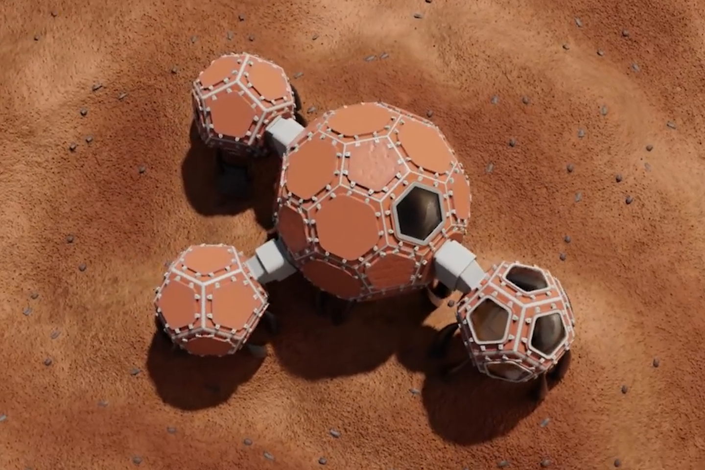 A quoi pourraient ressembler les maisons sur Mars