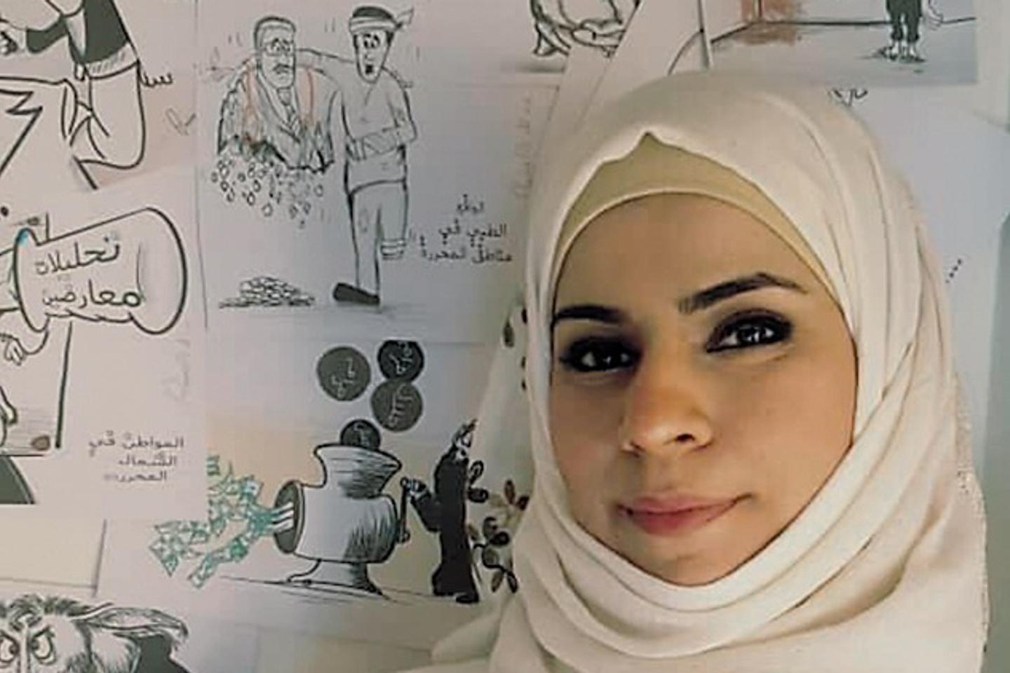 Amani Al-Ali, la liberté au bout du crayon