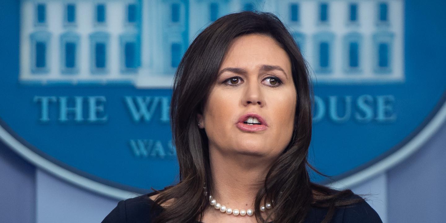 Trump annonce le départ de Sarah Sanders, porte-parole de la Maison Blanche