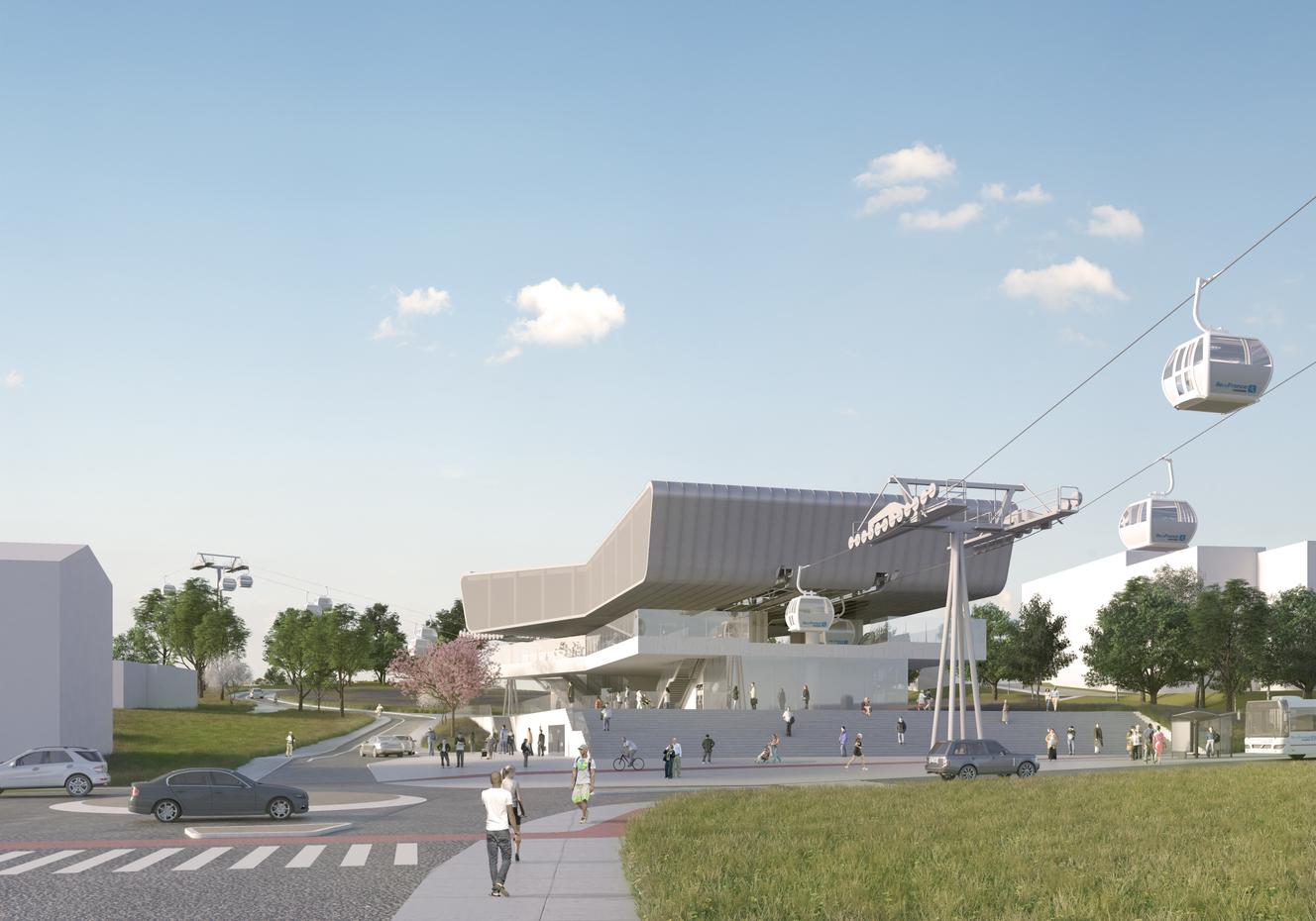 Le téléphérique urbain s’invite dans le ciel du Grand Paris