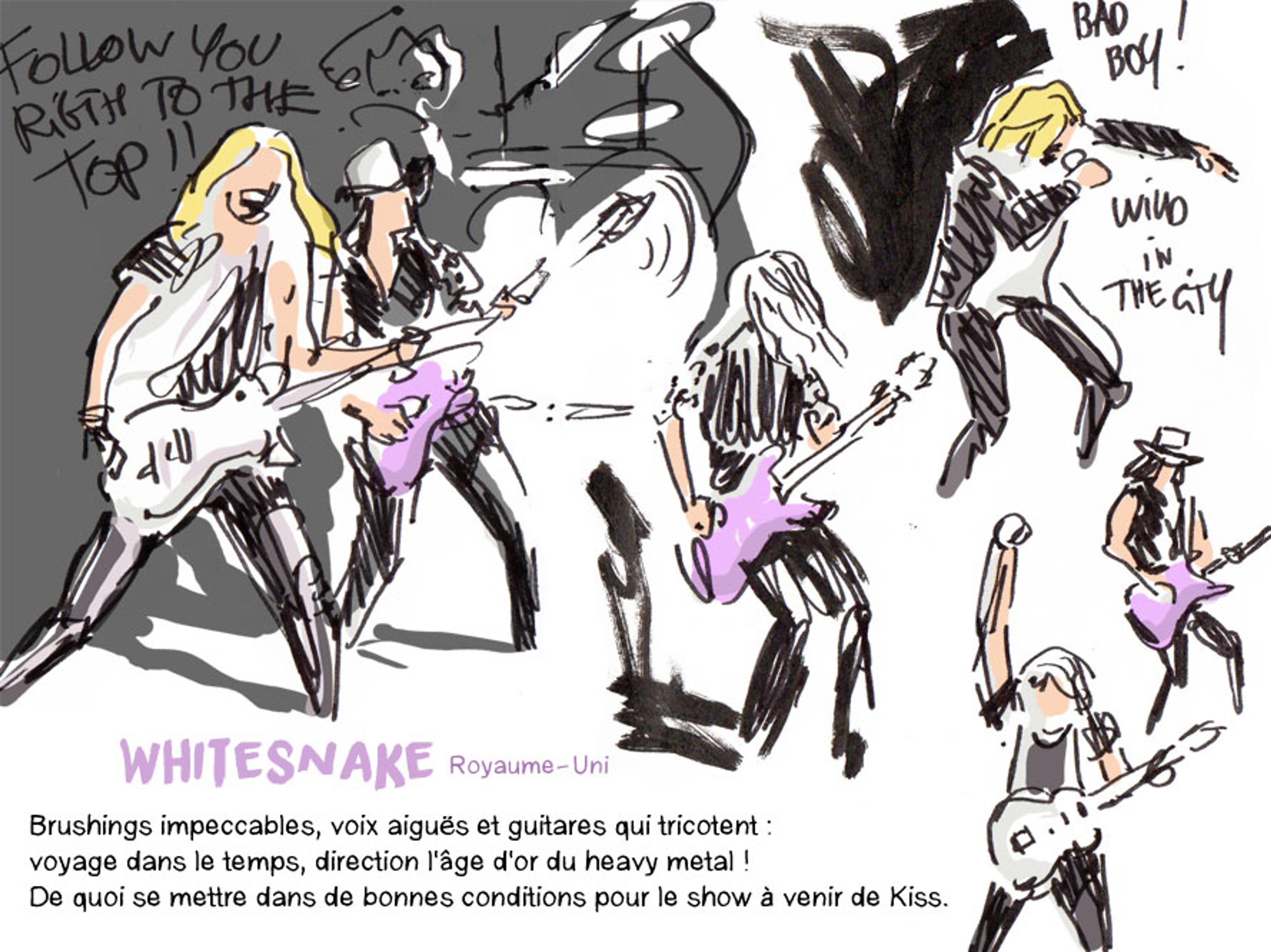 Tout le Hellfest en dessins