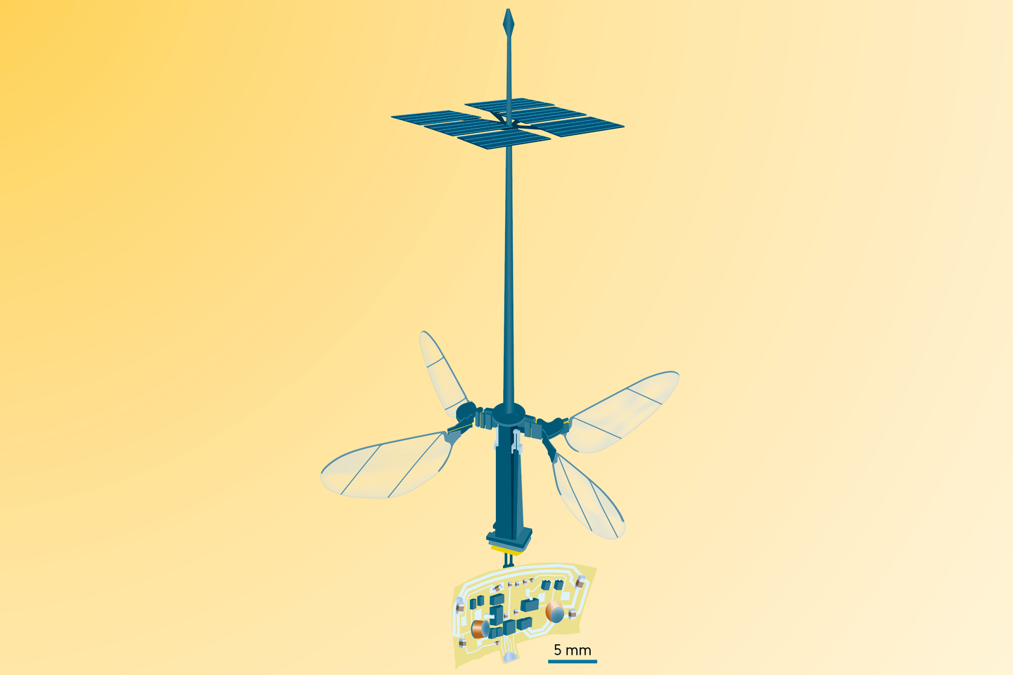 RoboBee, un robot-insecte (presque) autonome