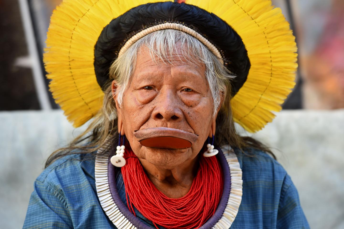 Le chef indien Raoni attendu à la rentrée de La République en marche à ...