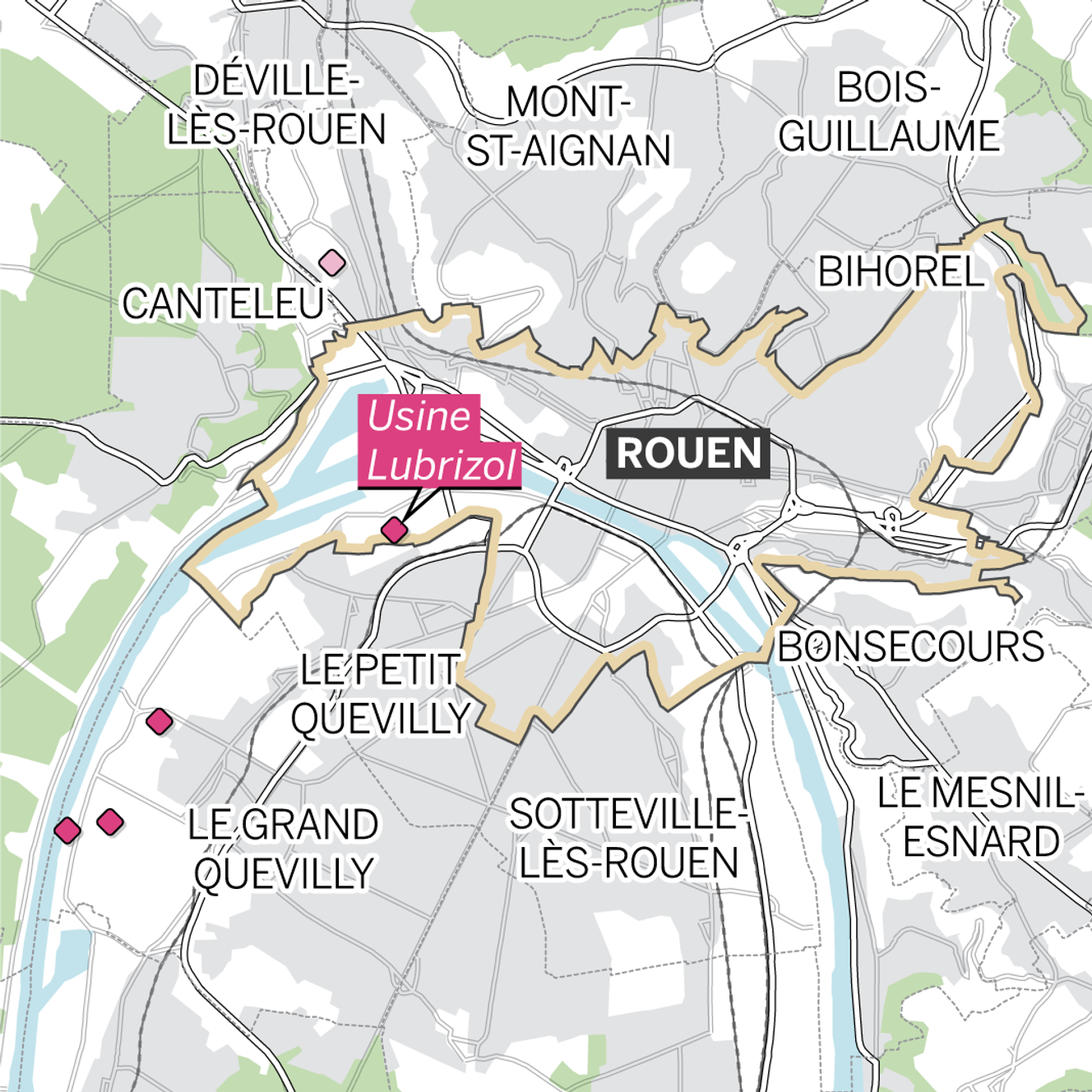 Ce que l’on sait après l’incendie de l’usine Lubrizol à Rouen