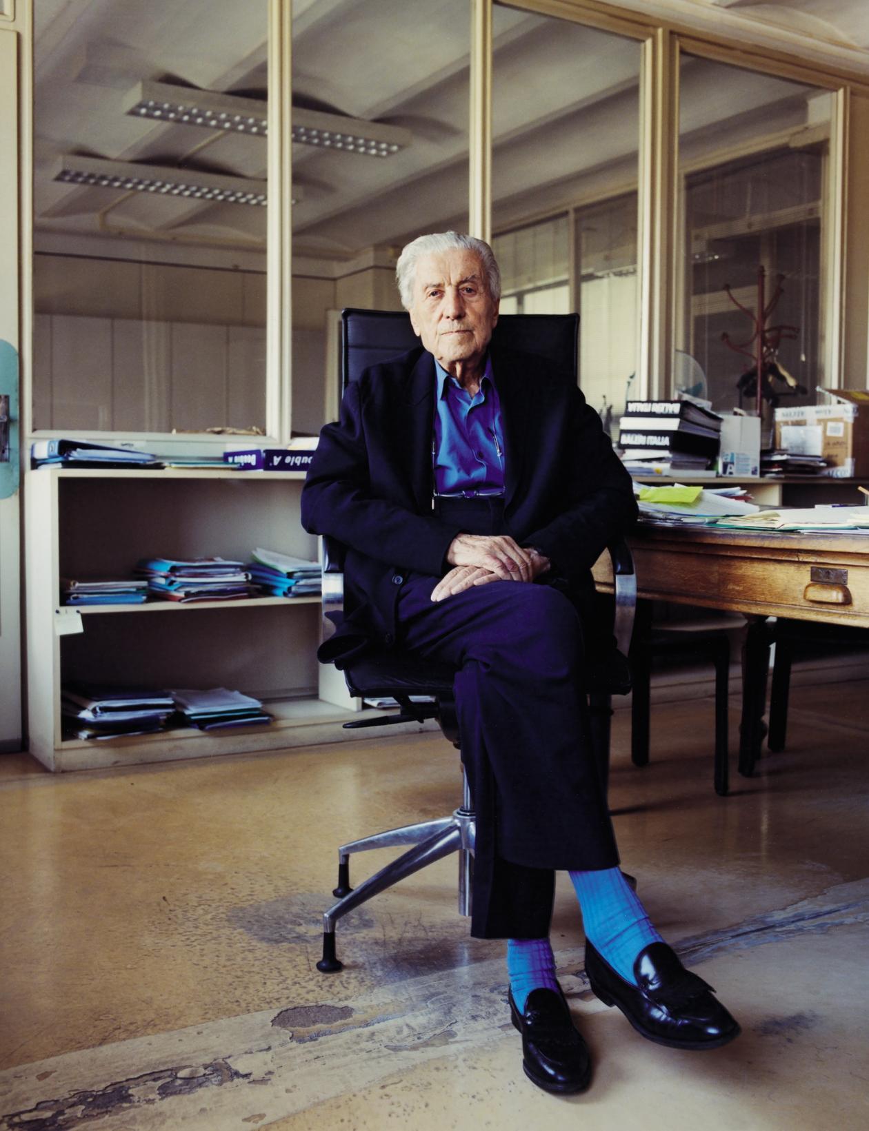 Rencontre avec Nino Cerruti, le patriarche de la mode italienne