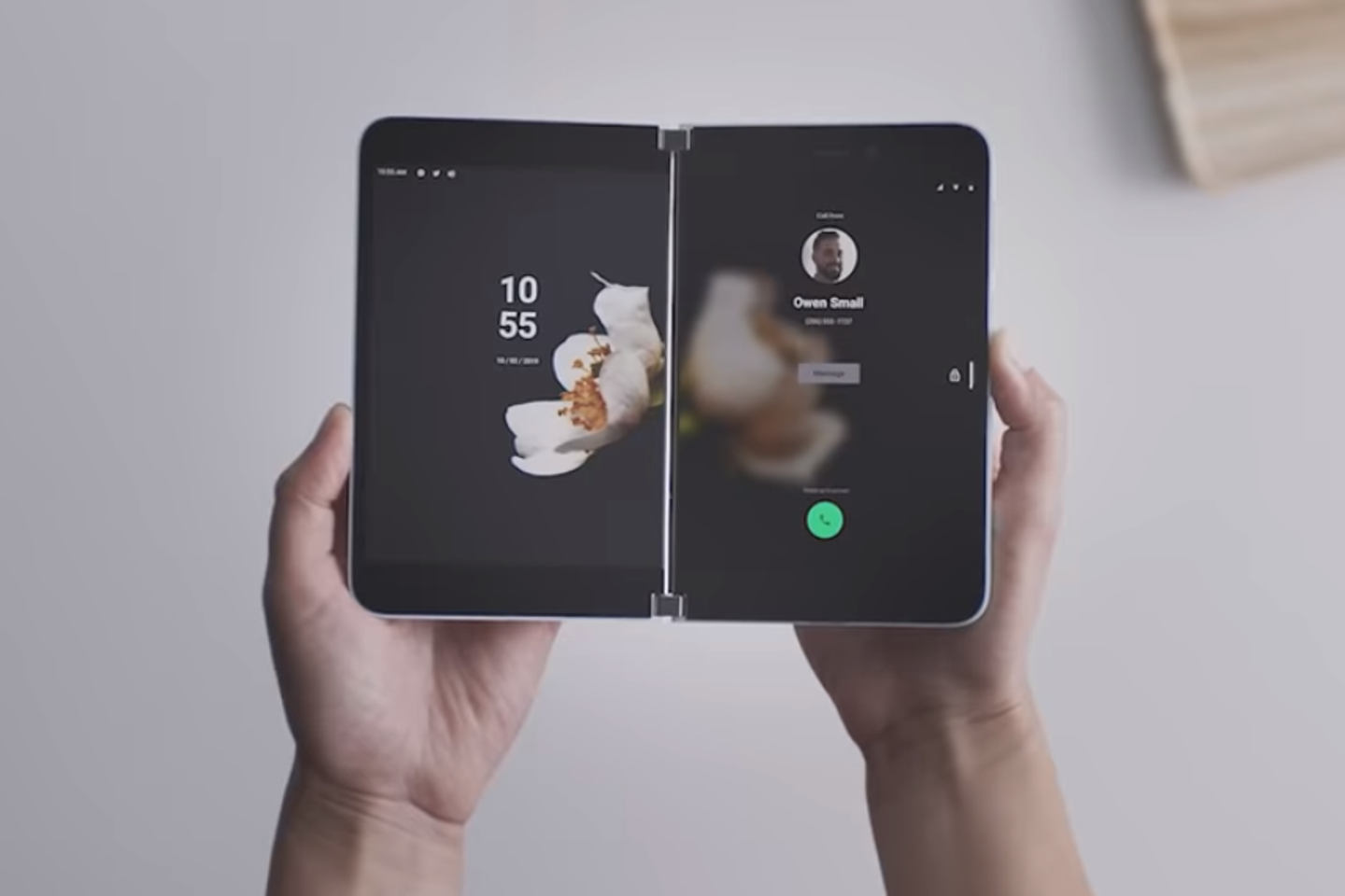 Microsoft : les prototypes de tablette et de smartphone pliables sont ...
