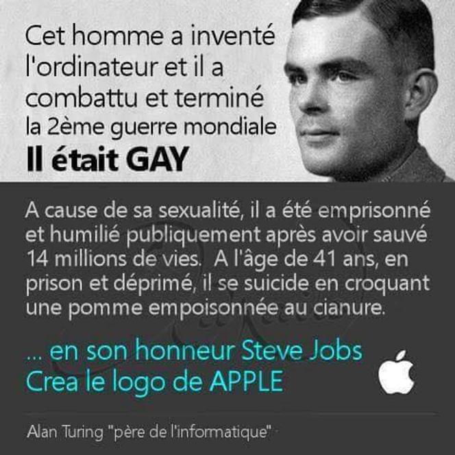 Non, le logo d’Apple n’est pas un hommage au mathématicien persécuté ...