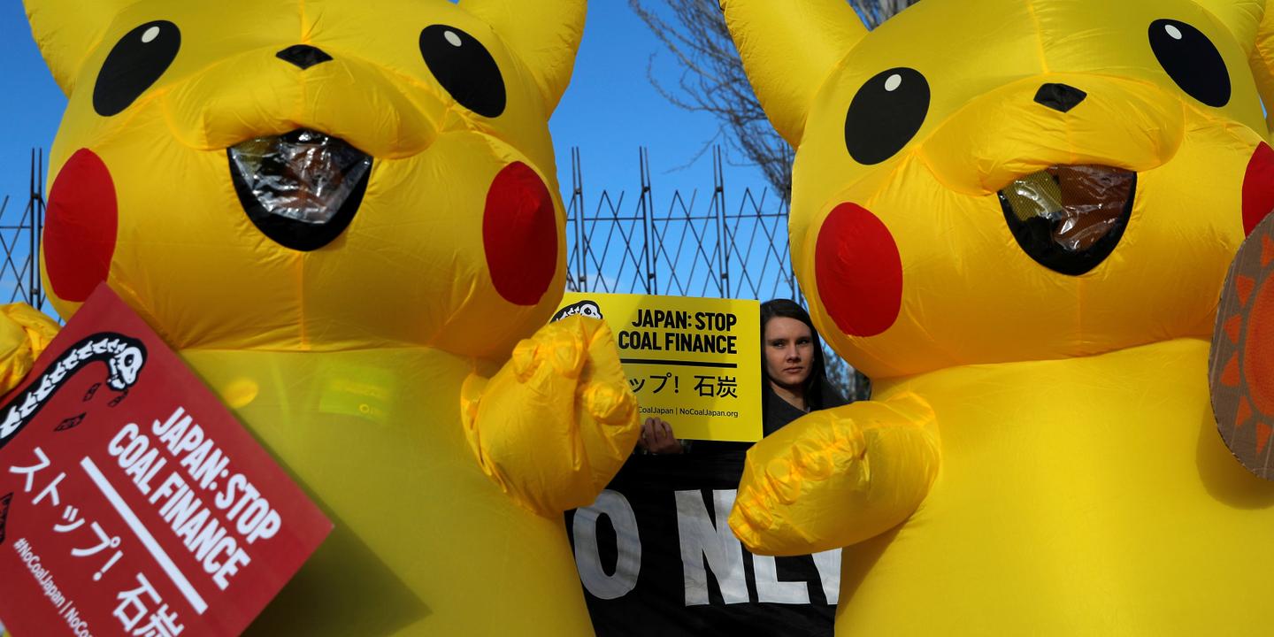 A la COP25, des Pikachu font pression sur le Japon pour qu’il cesse de ...