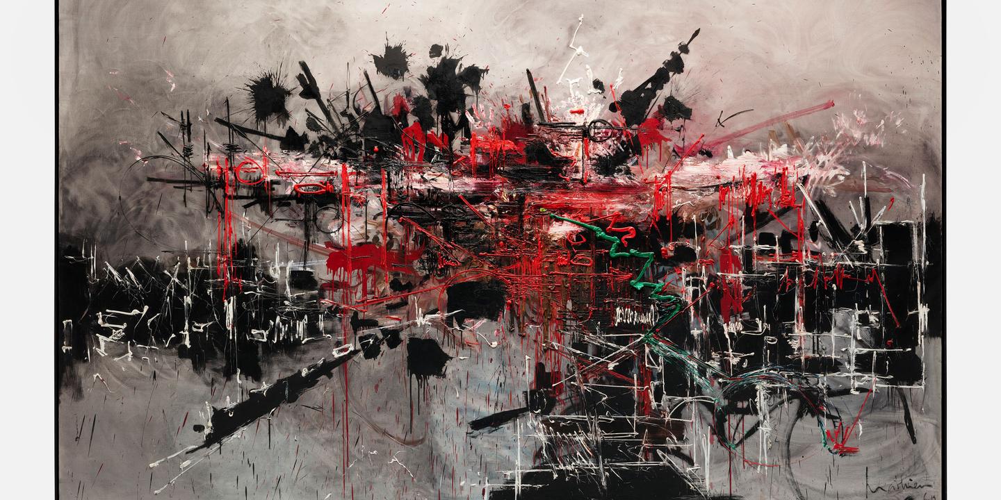 Georges Mathieu redevient tendance sur le marché de l’art