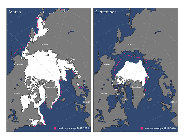 Température record, banquise au plus bas : l’Arctique subit des ... Température record, banquise au plus bas : l’Arctique subit des ...
