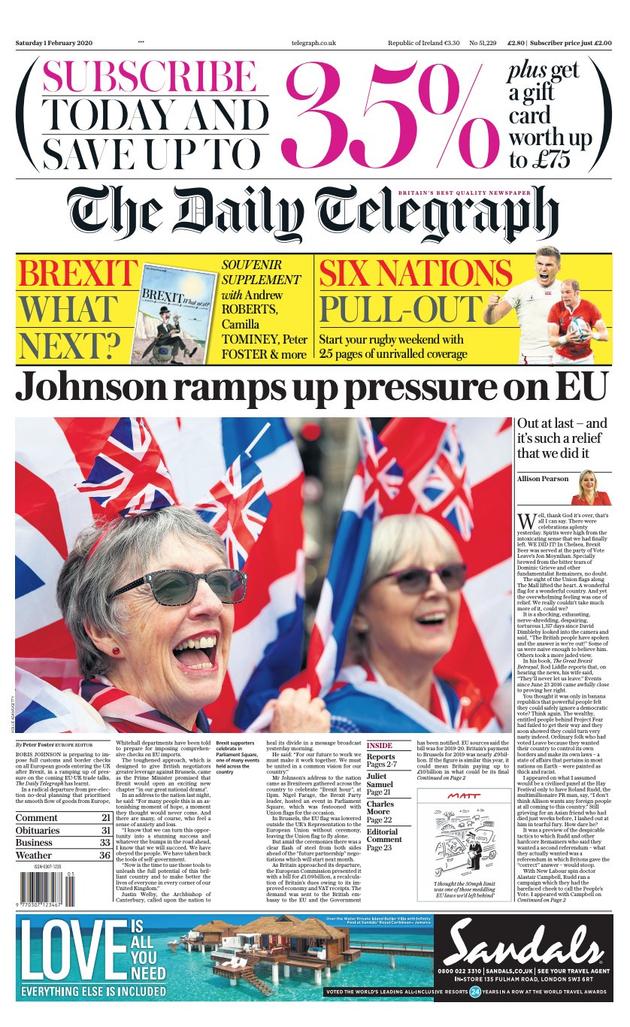 « Le jour où nous avons dit au revoir » : les « unes » de la presse ...