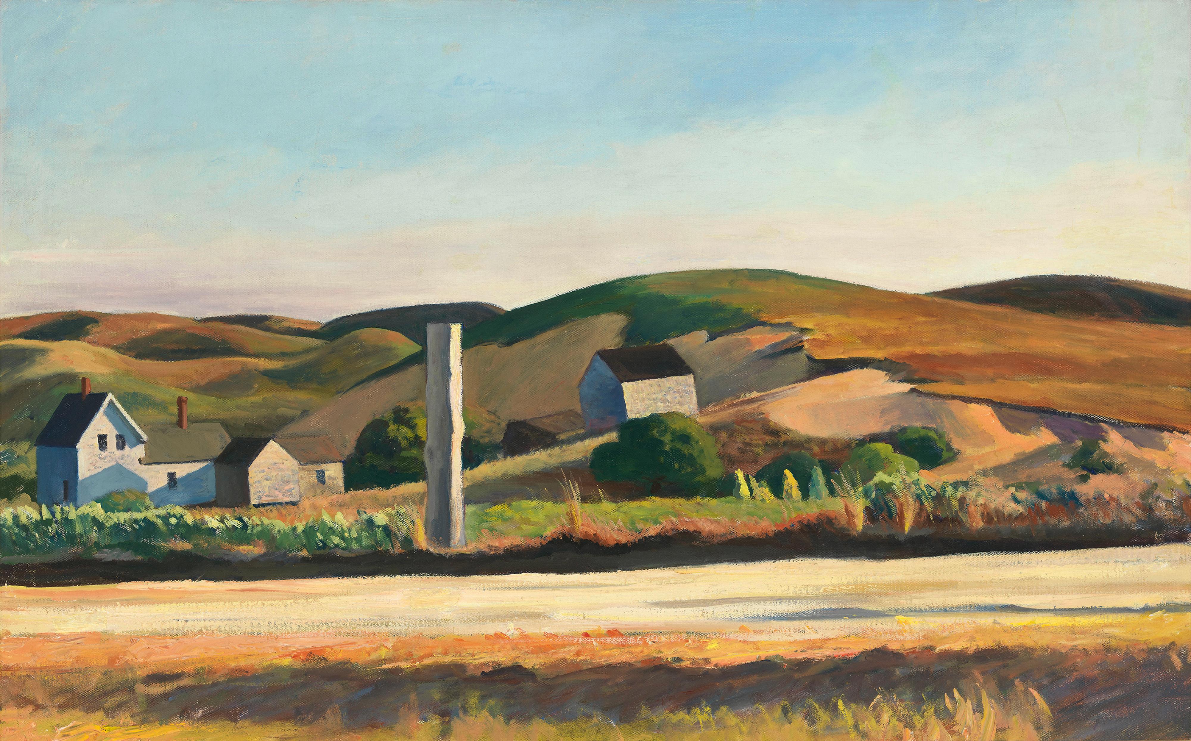 Les paysages d’Edward Hopper célébrés dans une exposition à Bâle