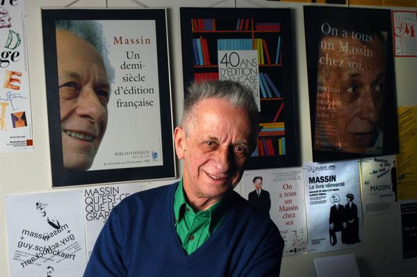 La mort de Robert Massin, graphiste et typographe