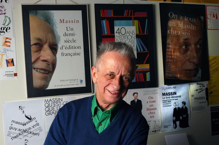 La mort de Robert Massin, graphiste et typographe