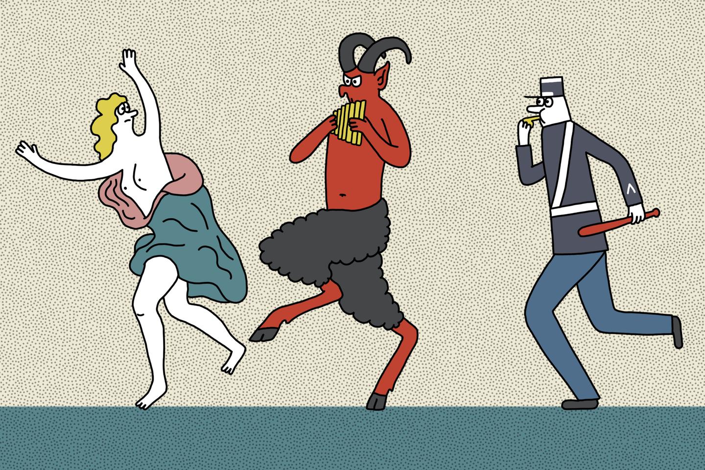 Le satyre, sacré bouc émissaire