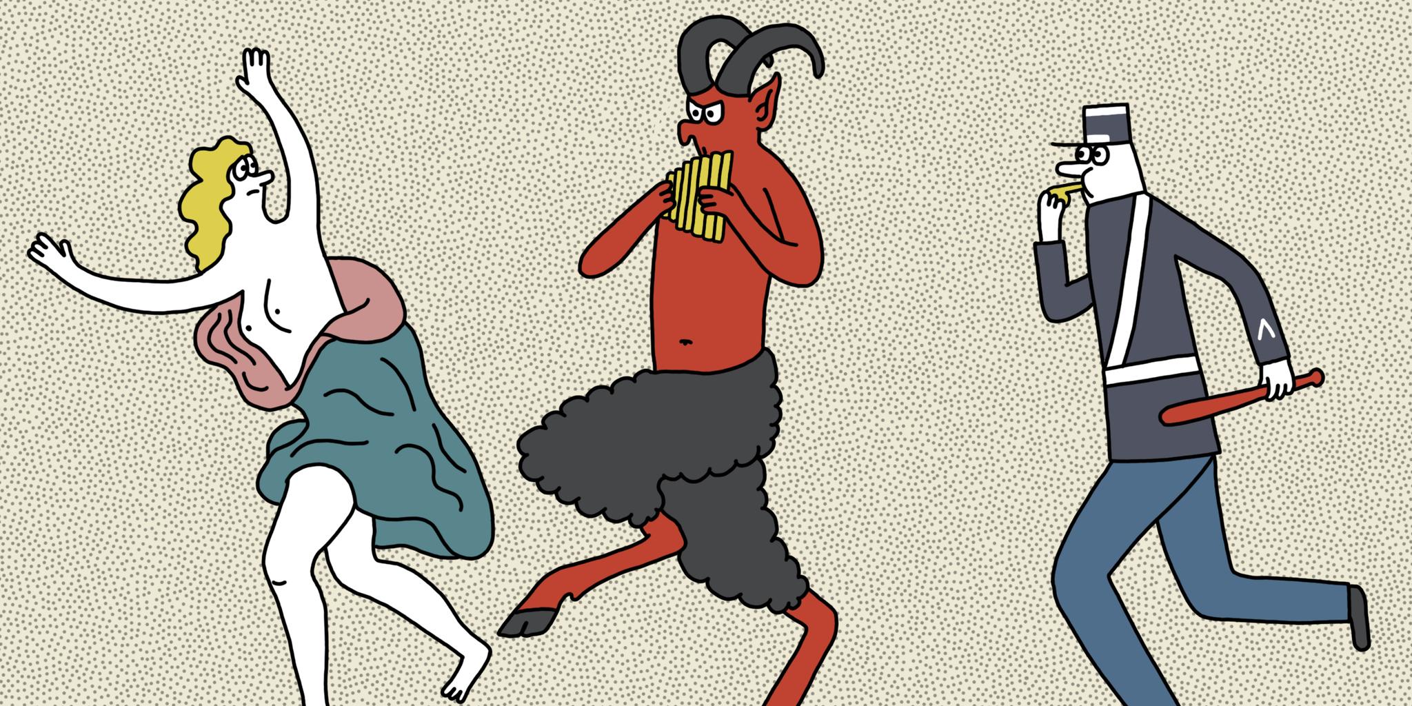 Le satyre, sacré bouc émissaire