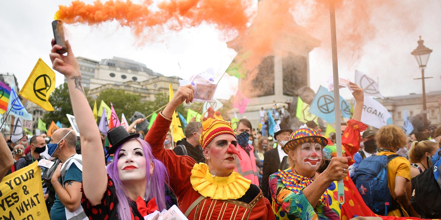 Au Royaume-Uni, Extinction Rebellion poursuit la lutte malgré le Covid-19