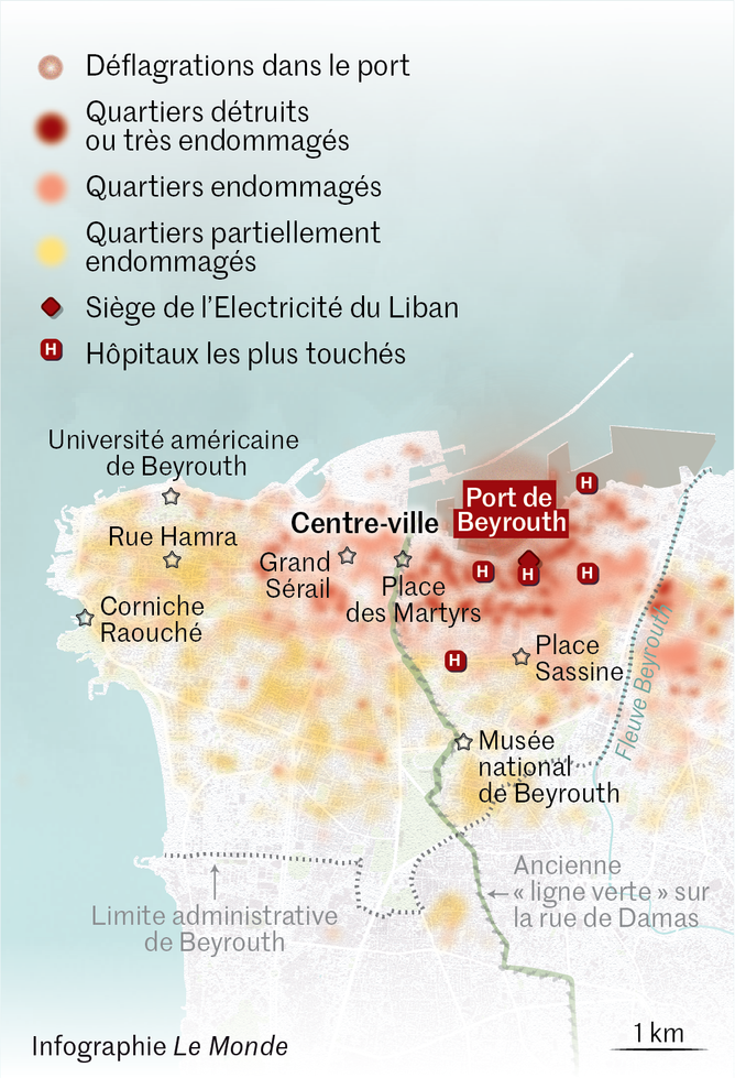 Beyrouth : destructions, reconstructions et spéculations