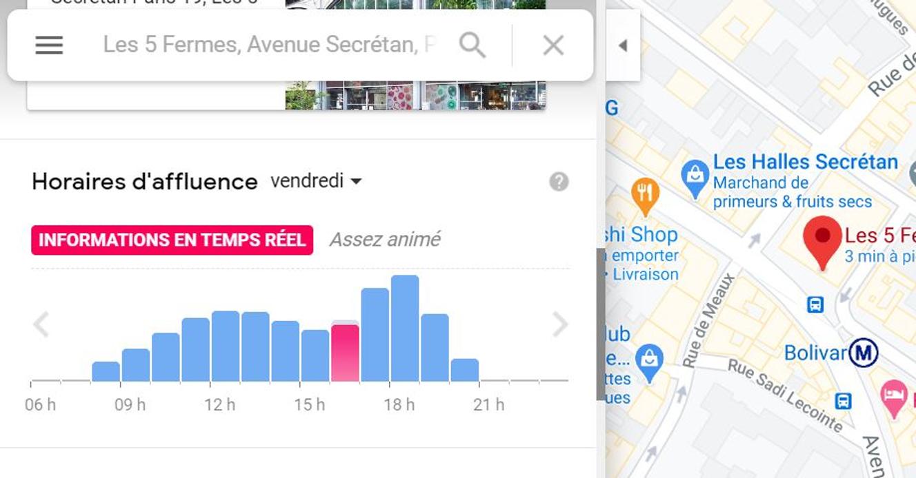 Google Maps améliore son indicateur de fréquentation pour éviter les ...