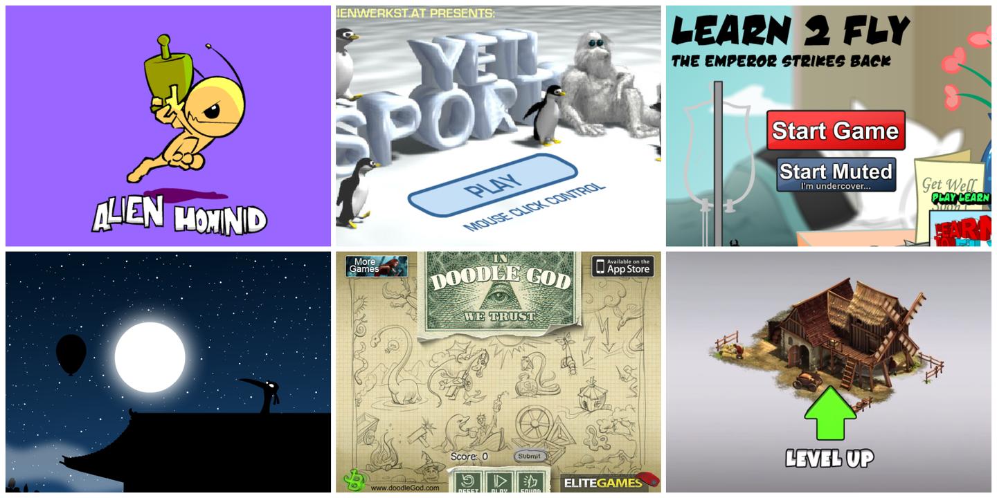 Dix jeux cultes à (re)découvrir avant la disparition de Flash