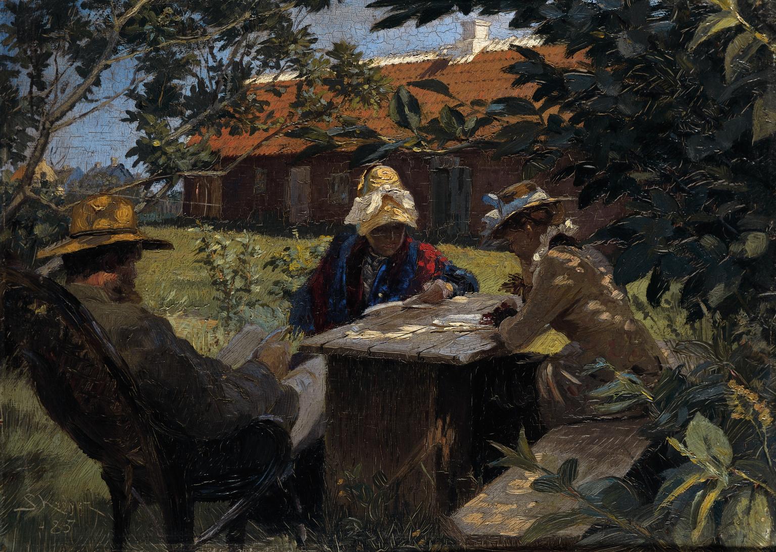 En images : plein air, vie paisible et bord de mer, le peintre danois ...