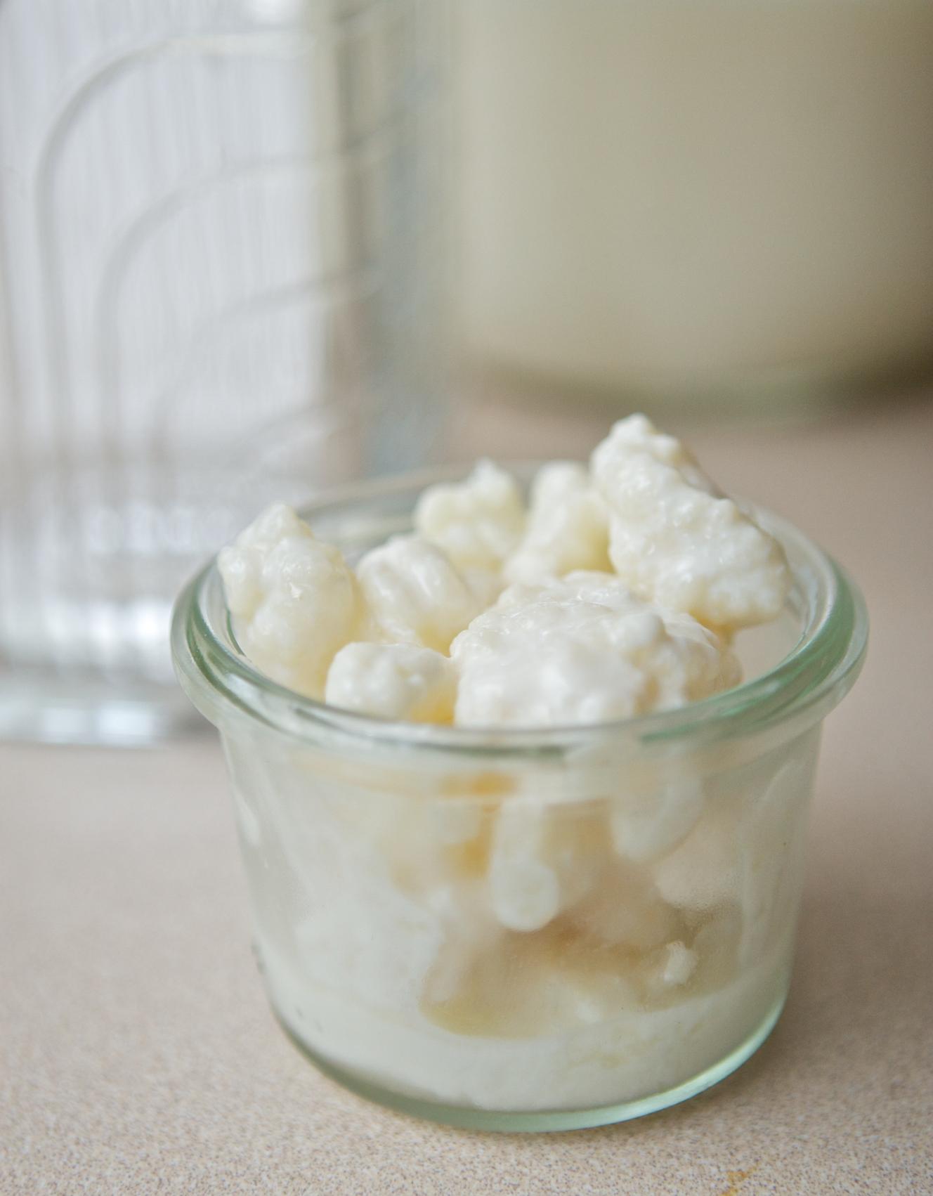 Le kéfir se transforme avec constance