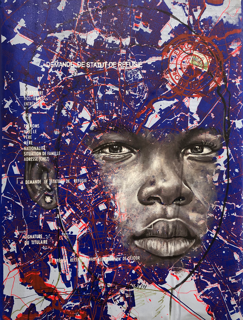 Quelques œuvres de l’exposition « Human@condition » de Jean-David Nkot