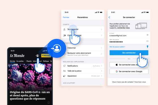 Comment utiliser la nouvelle application du « Monde