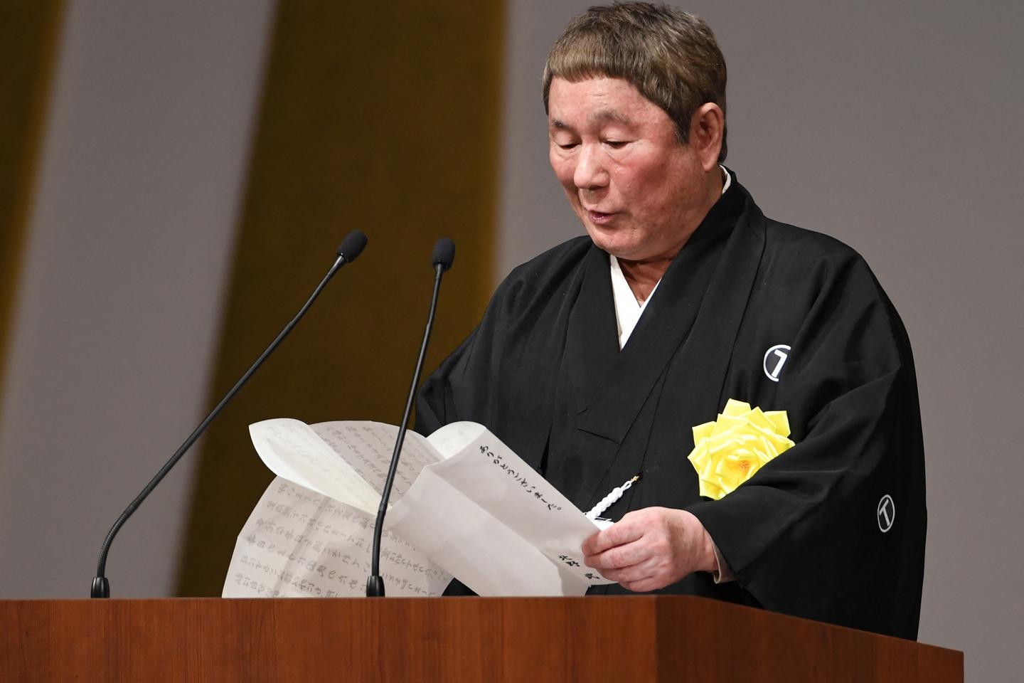 Takeshi Kitano a été agressé à la pioche au Japon, simple vengeance ou ...