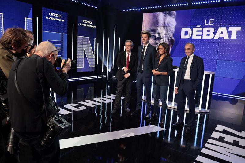 Entre Jean-Luc Mélenchon et Eric Zemmour, un débat sans surprise