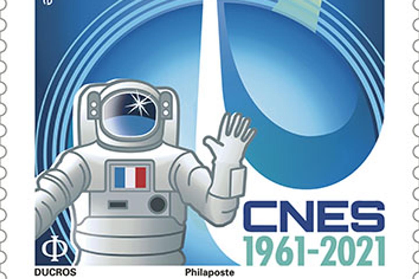 Le CNES et les beaux jours de l’« astrophilatélie