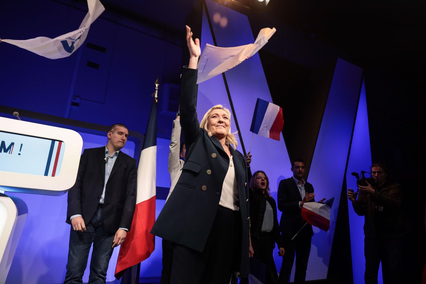 The election of Marine Le Pen is now a possiblity