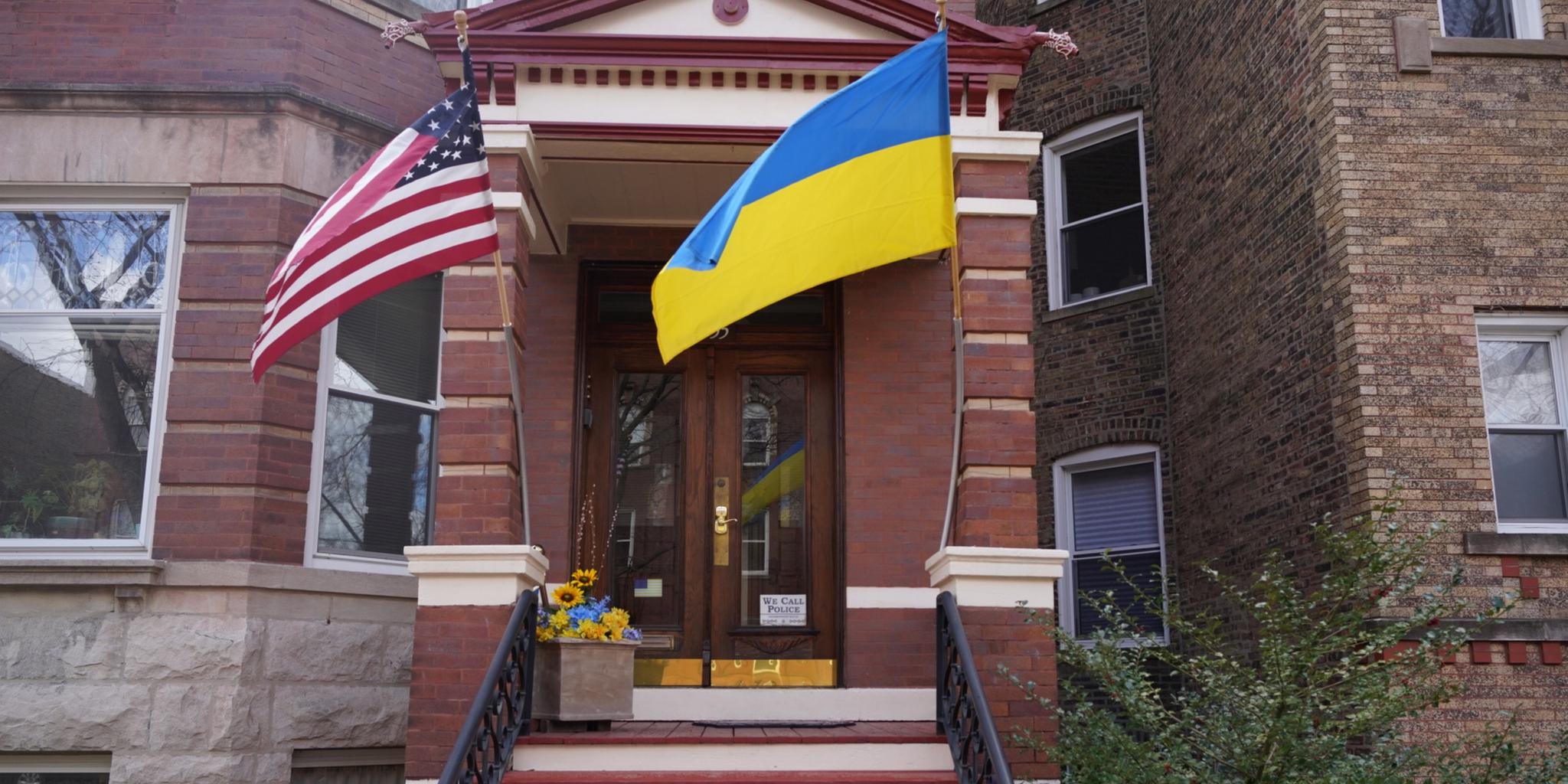 Chicago's Ukrainian Village finds new purpose during war
