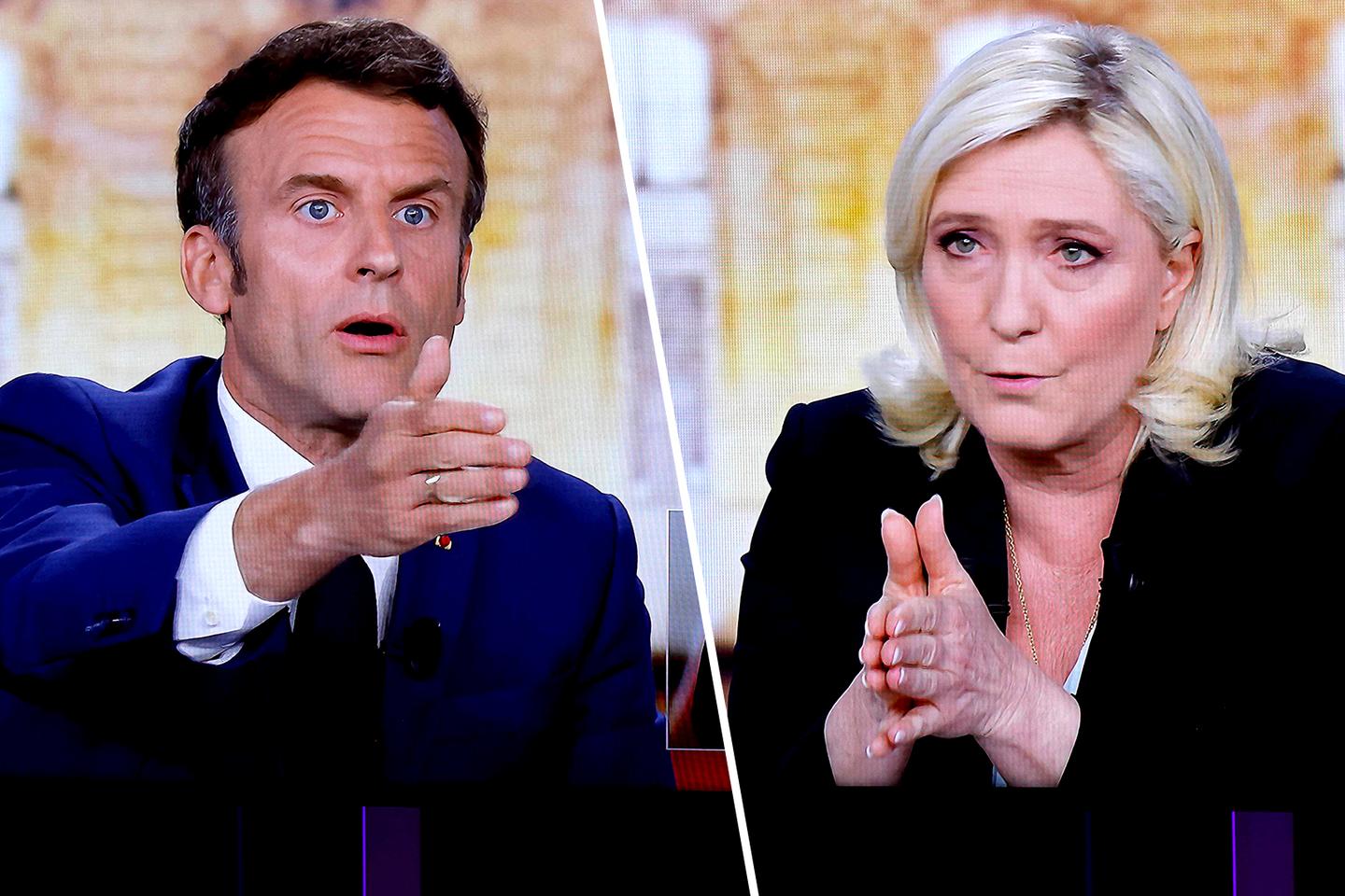 Le débat entre Emmanuel Macron et Marine Le Pen résumé en 5 minutes