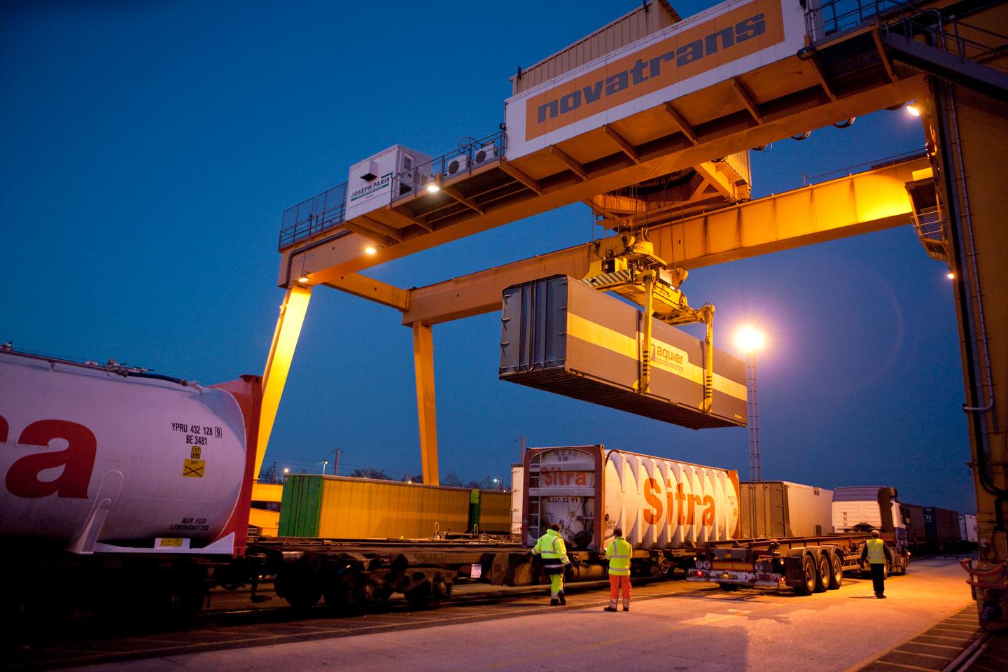 French rail freight transport is slowly picking up steam