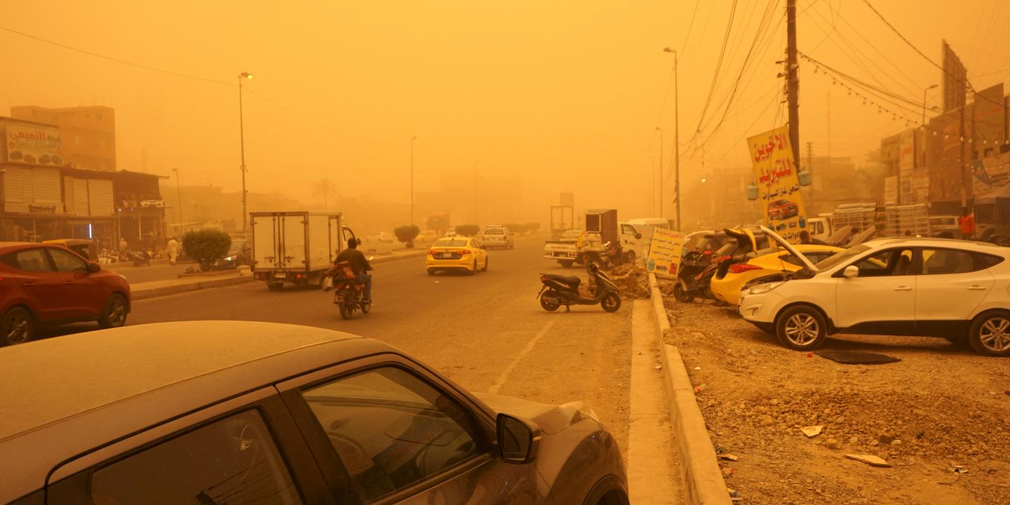 In Iraq, desertification leads to multiple sandstorms